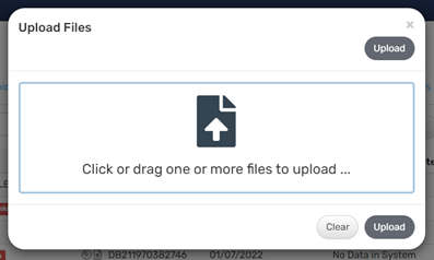 Clockwatcher Elite - Upload files