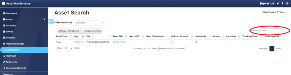 Asset Maintenance - Electronic PMI Sheets (garage users)